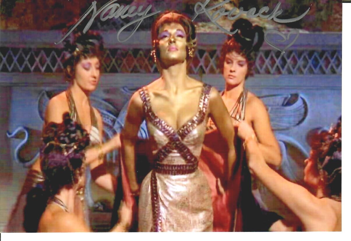 RARE IMAGE! “Star Trek” Nancy Kovack Hand Signed 4X6 Color Photo | eBay