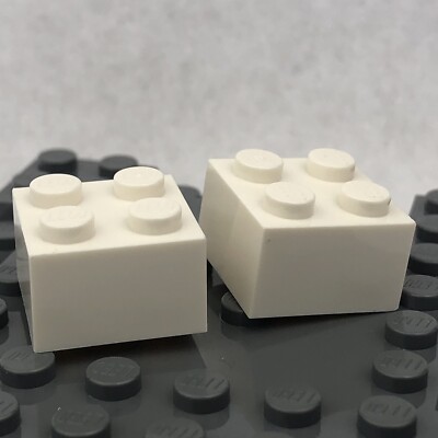 LEGO 3003 White Brick 2 x 2 (x2) | eBay