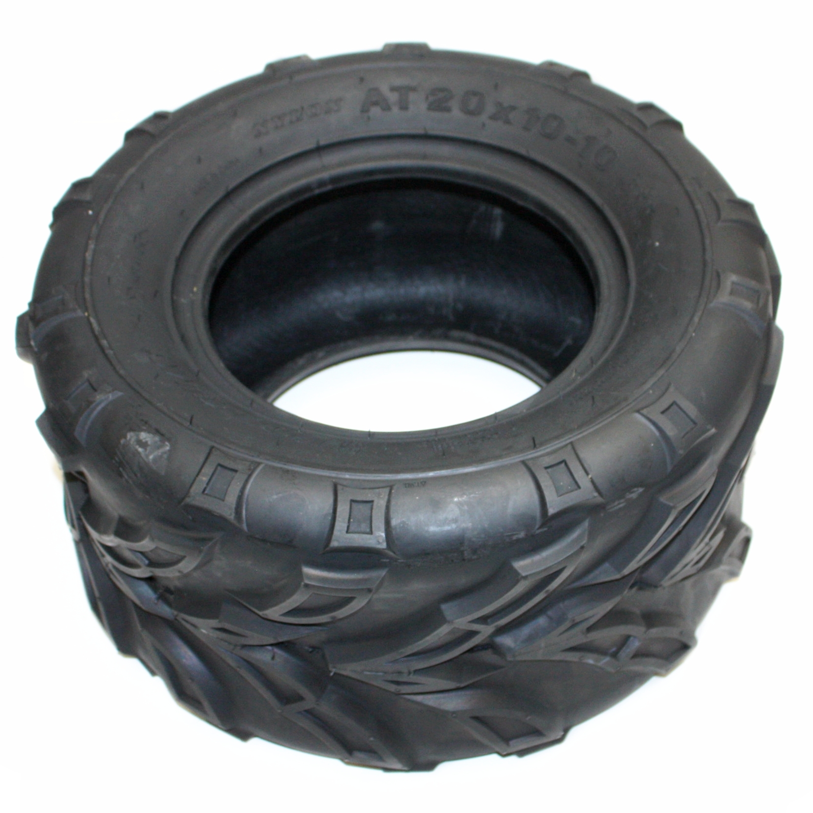 2X 4PLY 20X10 -10 10" inch Rear Back Tyre Tire 250cc Quad Dirt Bike ATV ...