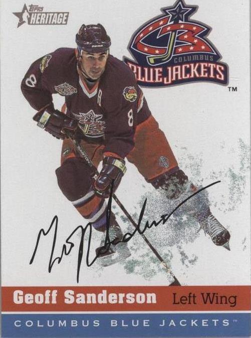 2000-01 Topps Heritage - Geoff Sanderson #195 for sale online | eBay