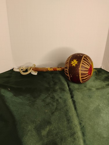 Vintage Cherokee Rattle Qualla Reservation North Carolina w Original ...