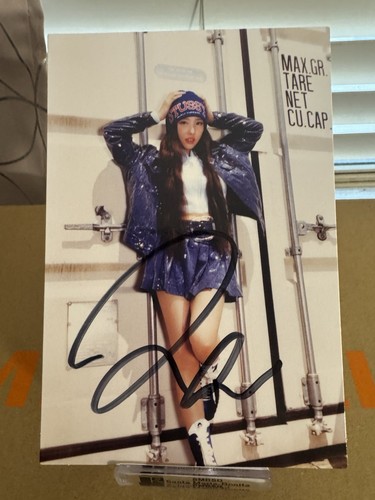 TWICE NAYEON STRATEGY SIGNED POSTCARD US SELLER K-pop Hand Signed | eBay