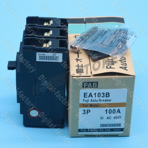 1PCS New FUJI EA103B 3P 100A Circuit breaker | eBay