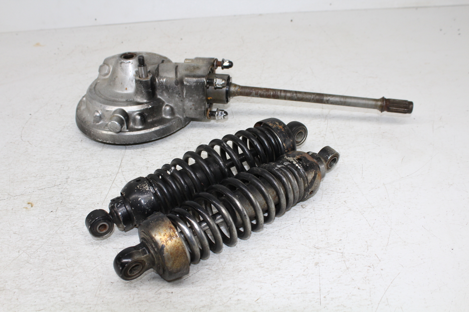 86-99 YAMAHA VIRAGO 1100 XV1100 REAR BACK SHOCK ABSORBER PAIR W FINAL ...