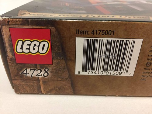 LEGO 4728 Harry Potter Escape From Privet Drive - Vintage 2002 HP Set ...