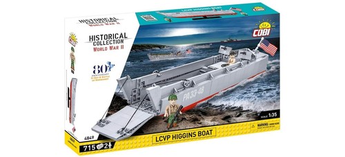 Toys Cobi - World War II - Landing Craft Higgins Boat 715 p (UK IMPORT ...