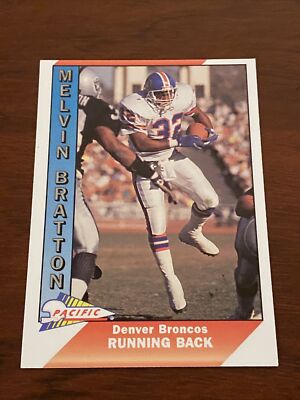 1991 Pacific Football #112 Melvin Bratton B3363 | eBay