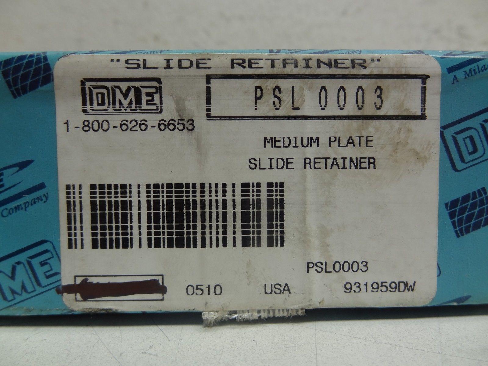 DME PSL0003 Large Plate Mold Slide Retainer Assembly 88lb. Holding ...