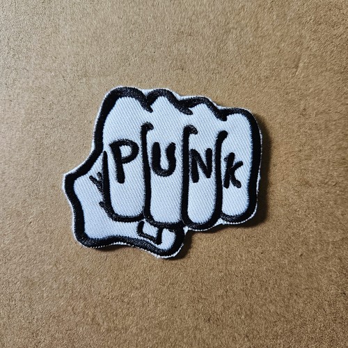 PUNK FIST Patch - Iron On - Sew - Punk Rock | eBay