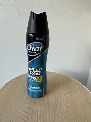 Dial Men SPEED FOAM Body Wash Foaming Gel Arctic Refresh 6.8oz RARE ...