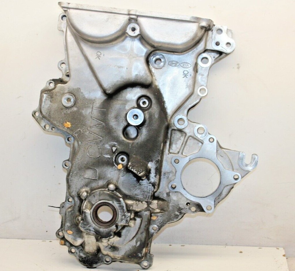2012-2024 1.6L GDI FRONT TIMING CHAIN COVER WITH OIL PUMP OEM (B51) | eBay