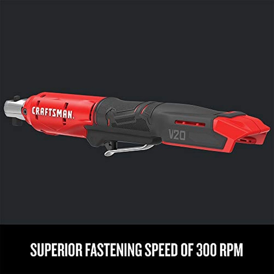 CRAFTSMAN CMCF930B V20* Cordless 3/8" Drive Cordless Ratchet (Tool Only ...