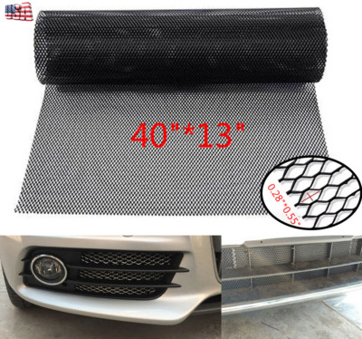 40''x13'' Aluminum Mesh Grill Cover Car Bumper Fender Hood Vent Grille ...