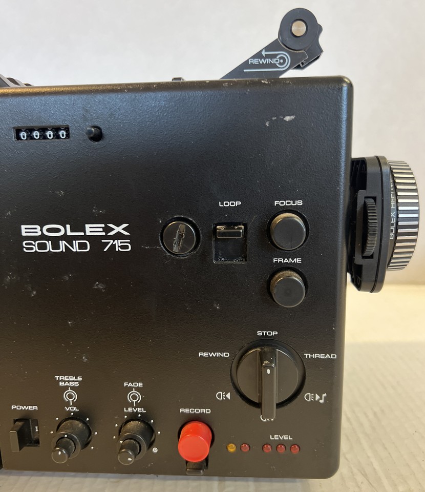 Rare 1978 Bolex Sound 715 Twin Track Super 8 Cine Film Projector ...