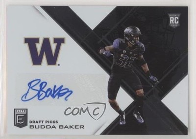 2017 Panini Elite Draft Picks Draft Picks Auto Budda Baker #129 Rookie ...