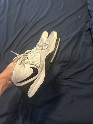 Nike Men's Kyrie 6 Tb Nikes Kyries White Black Basketball Shoes Size 10 ...