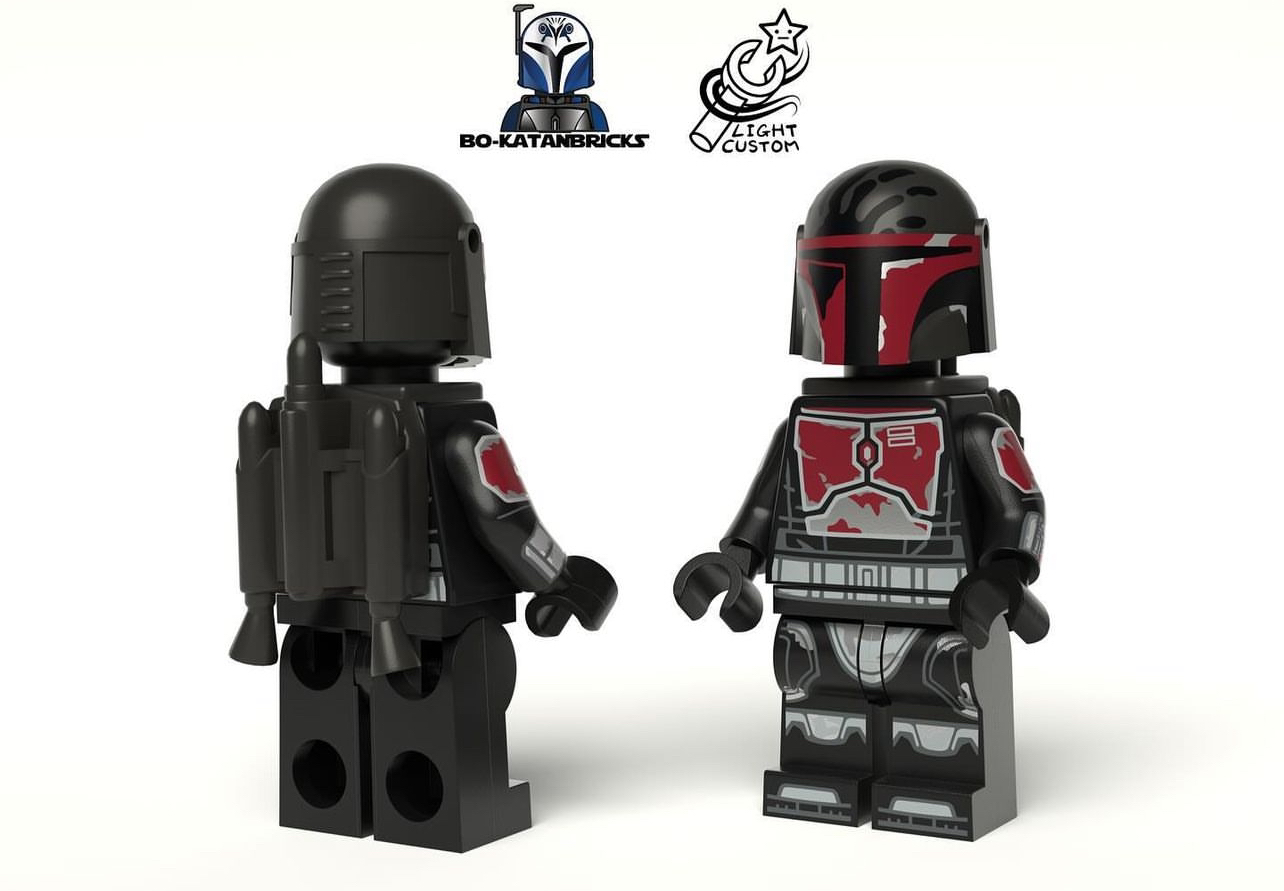 *See Description* 1/400 LEGO Light Custom LC Super Commando Star Wars ...