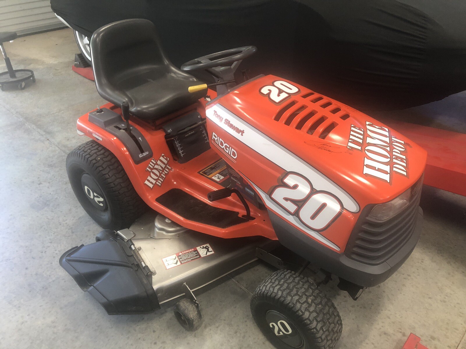 Scott’s Home Depot Tony Stewart Mower | eBay