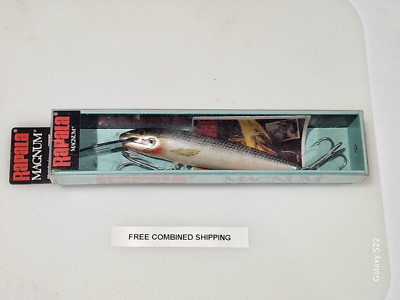 Rapala Sinking Magnum #11 Crankbait Silver Black CD-11 MAG S | eBay