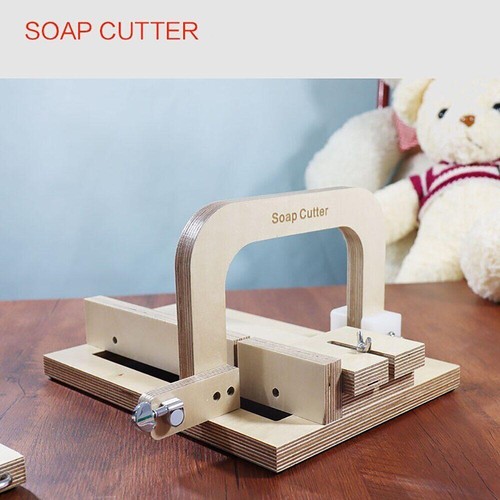 Hand-Made Cold Soap Cutter Home Soap Cutting Solid Wood Table 34x25CM ...