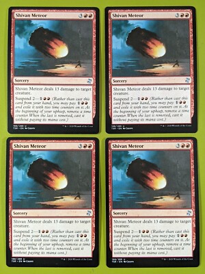 Shivan Meteor x4 Time Spiral Remastered 4x Playset Magic the Gathering MTG | eBay