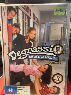 Degrassi The Next Generation Season 1 DVD - ABC DVD Region 4 Rare ...