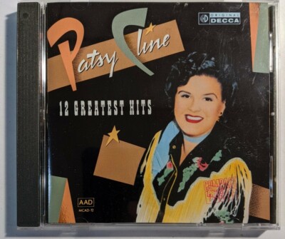 Patsy Cline 12 Greatest Hits CD 1988 MCA Records MCAD-12 Columbia ...