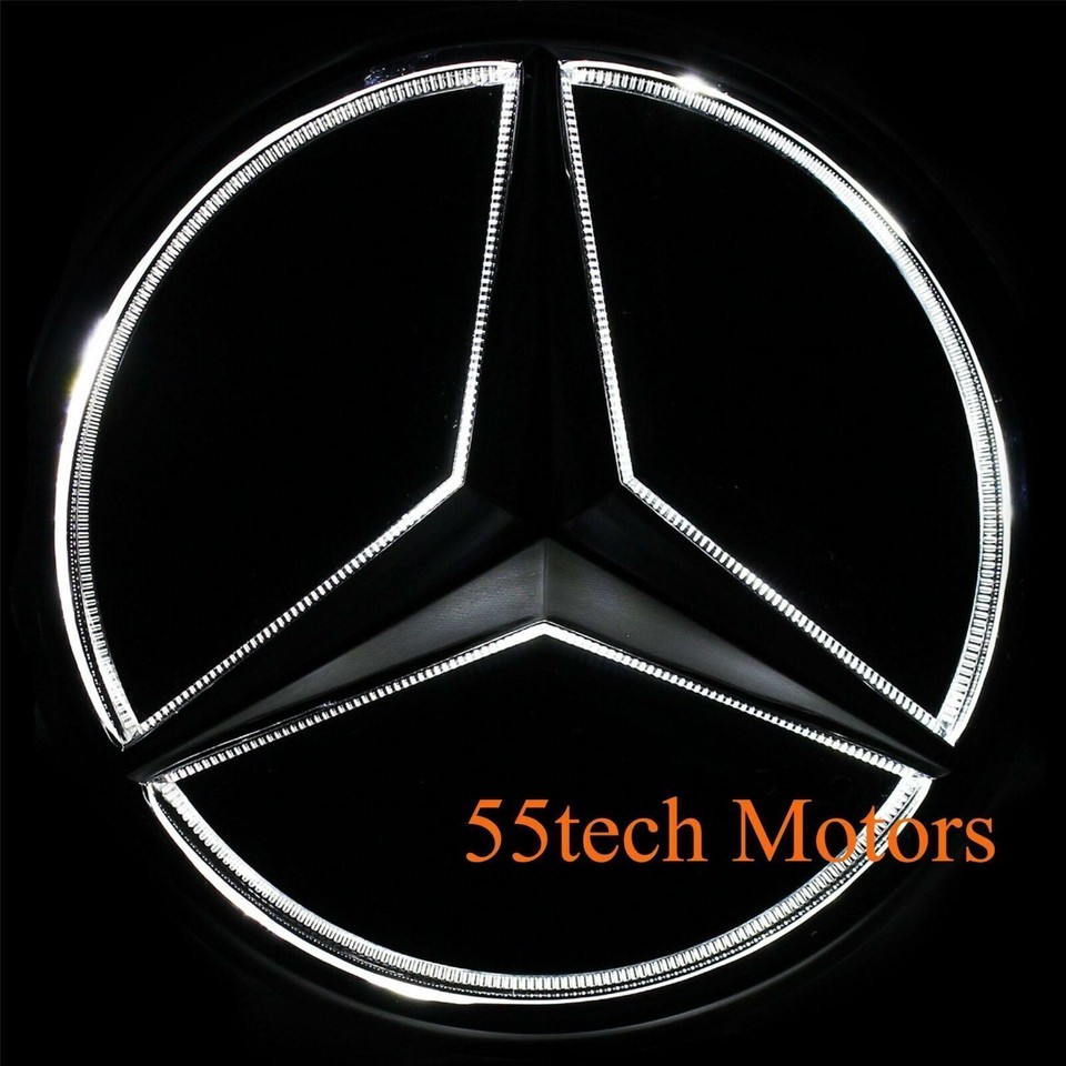 W212 2010 2011 2013 2012 E550 sedan wagon grille led illuminated star ...