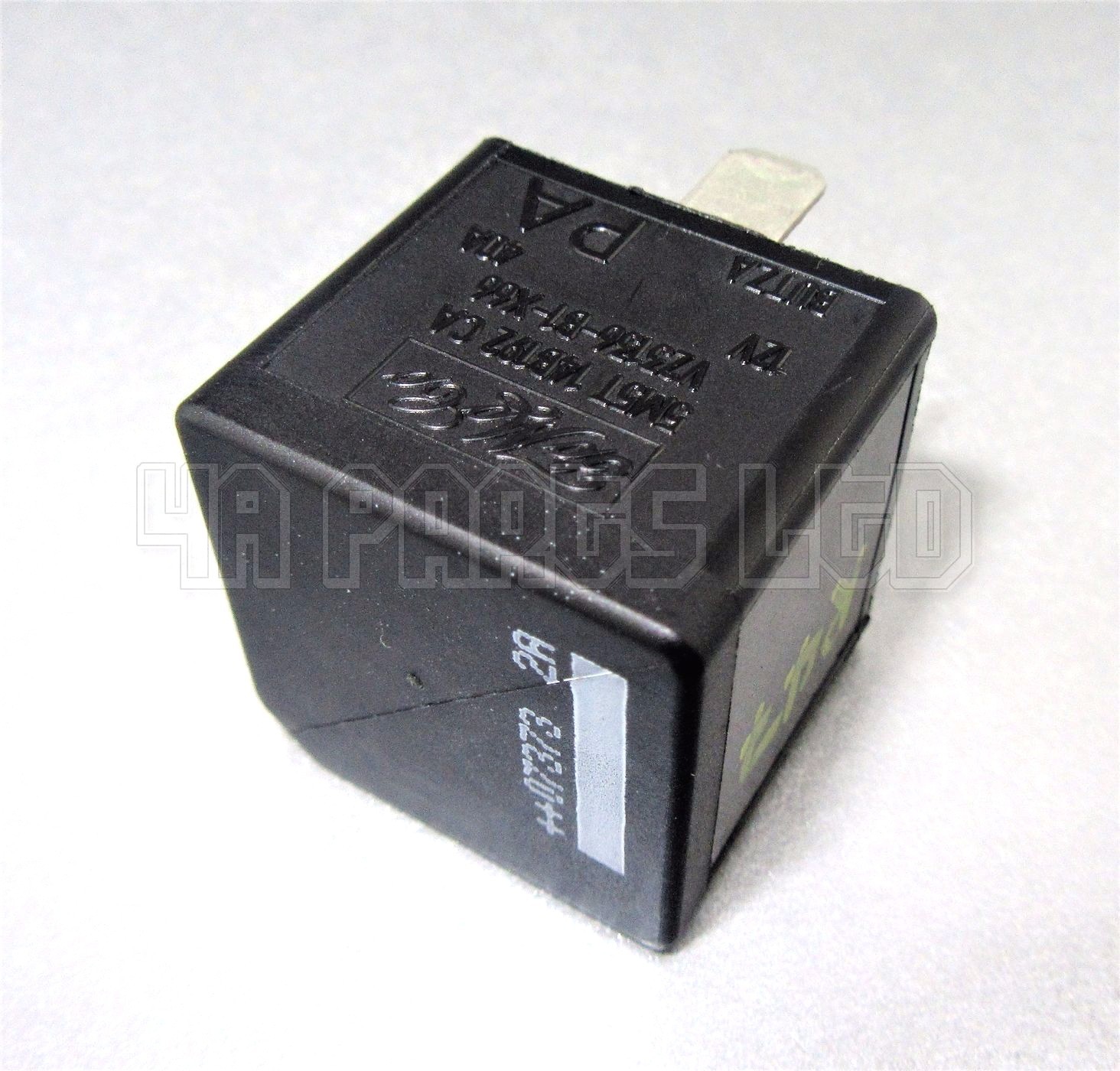 Ford (05-16) Multi-Use 4-Pin Black Relay 12V 40A FoMoCo 5M5T-14B192-CA ...