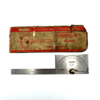 Protractors - Vintage Craftsman
