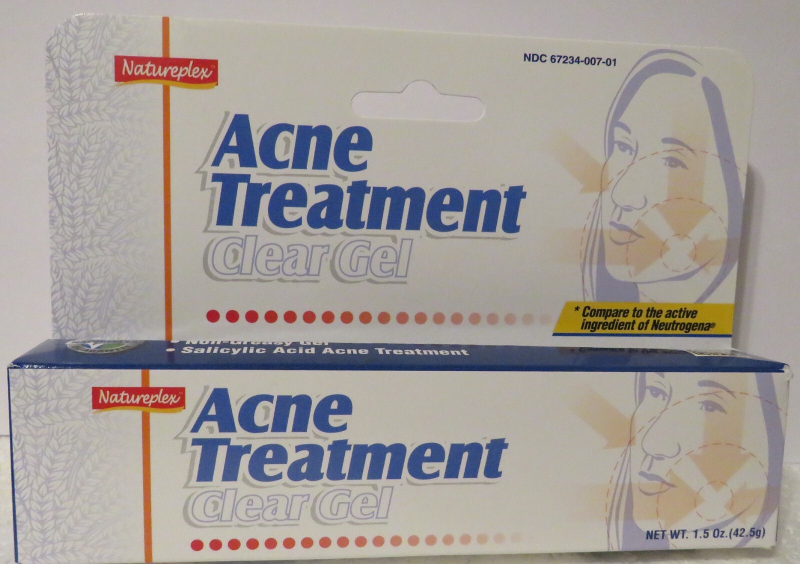 NaturePlex Acne Treatment Clear Gel 1.5 Oz. | eBay