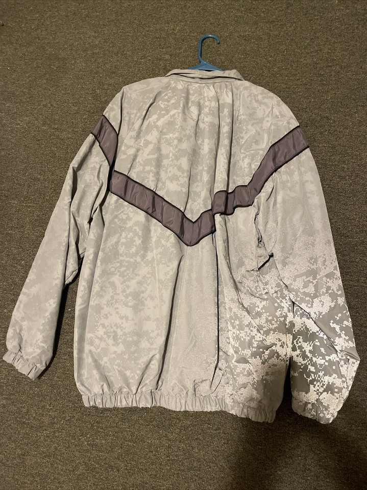 IPFU Jacket X-Large Digital Reflective PT Wind Breaker Army USGI NWT ...