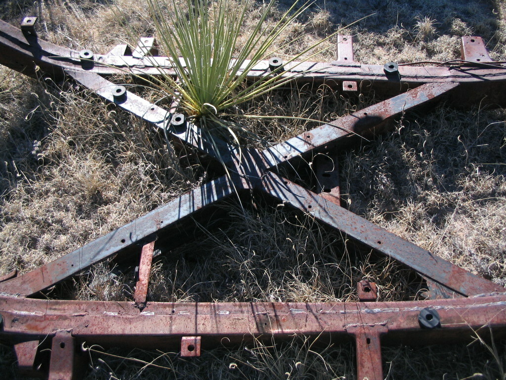 1955 1956 1957 55 56 57 T-Bird THUNDERBIRD FRAME CHASSIS w/ paper ...