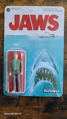 Funko ReAction JAWS QUINT Action Figure Bubble partially connected New ...