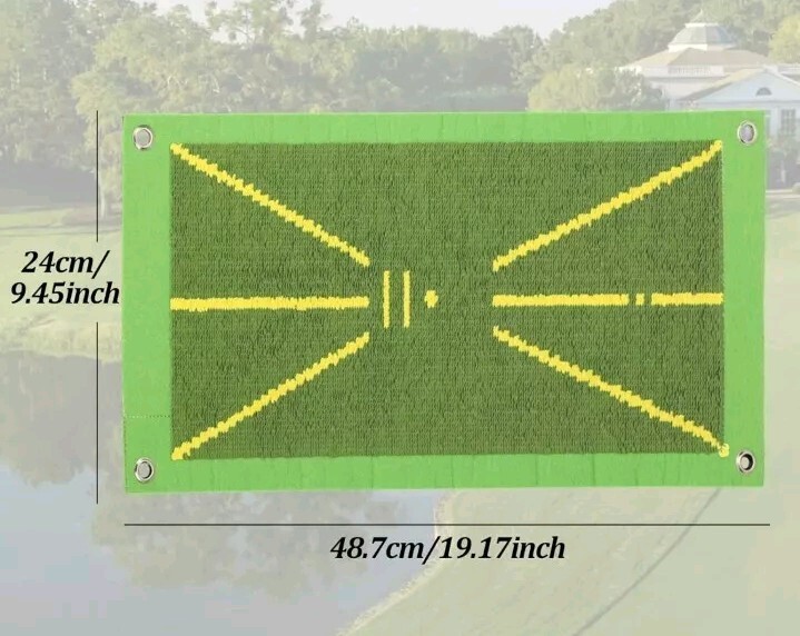Golf Training Mat for Swing Detection Batting Divot Golf Hitting ...