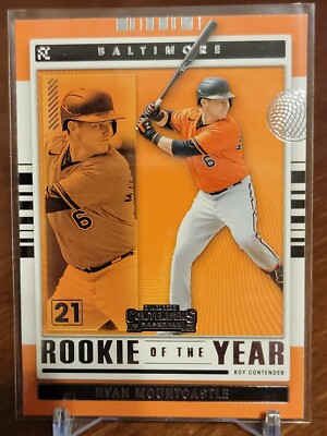 2021 Panini Contenders Ryan Mountcastle Rookie Of The Year Insert