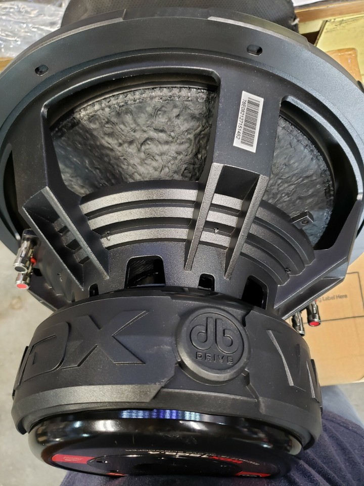 DB Drive WDX G5 Competition Subwoofer 15" 3000 watts RMS Dual 4 Ohm | eBay