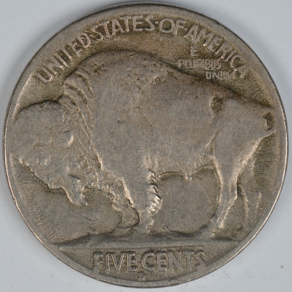 1913 D Type 2, Buffalo Nickel, First Year Issue, Good+ Condition, Tough ...