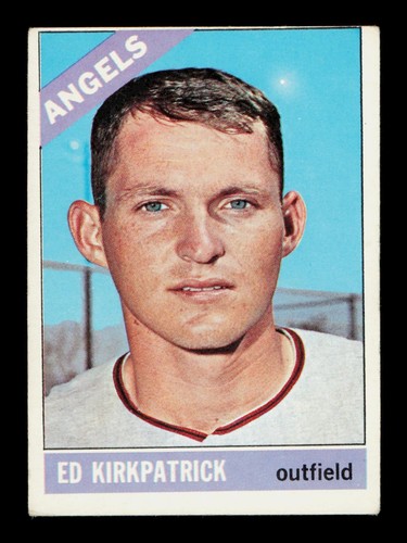 1966 Topps #102 Ed Kirkpatrick California Angels VG | eBay