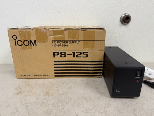 Super Clean Icom PS-125 13.8V 25A Power Supply for 746PRO 756PRO2/3 | eBay