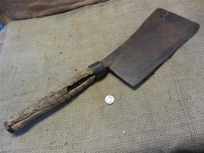 HUGE Vintage Clever w Rare Design Antique Old Cutlery Kitchen Primitive ...
