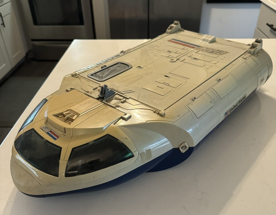 GI Joe 1987 Defiant Space Shuttle Ship and Booster For Restore Or Parts ...
