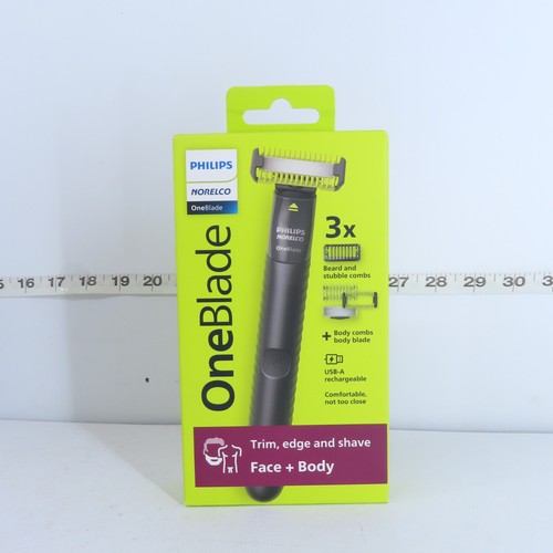 PHILIPS NORELCO ONEBLADE FACE + BODY TRIM, EDGE & SHAVE 3X COMBS ...