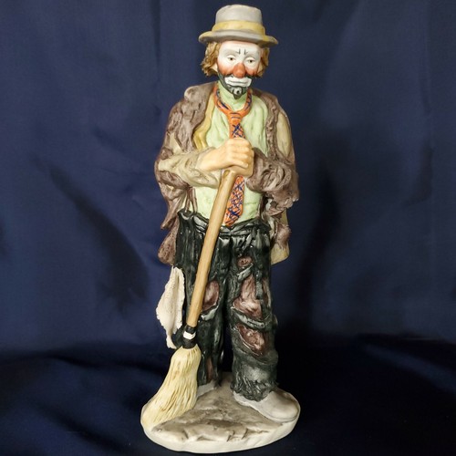 RARE Emmett Kelly Jr SWEEPING UP Clown Figurine #684/12000 FIRST ...