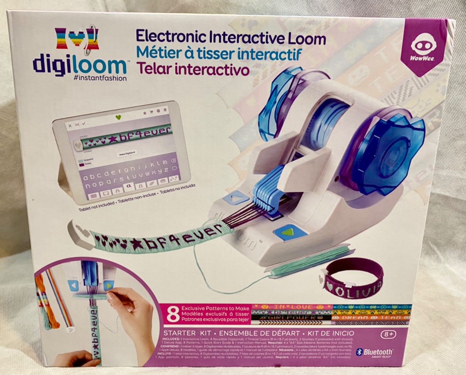 WowWee Digiloom Electronic Interactive Loom Includes 2 Kits New Sealed ...