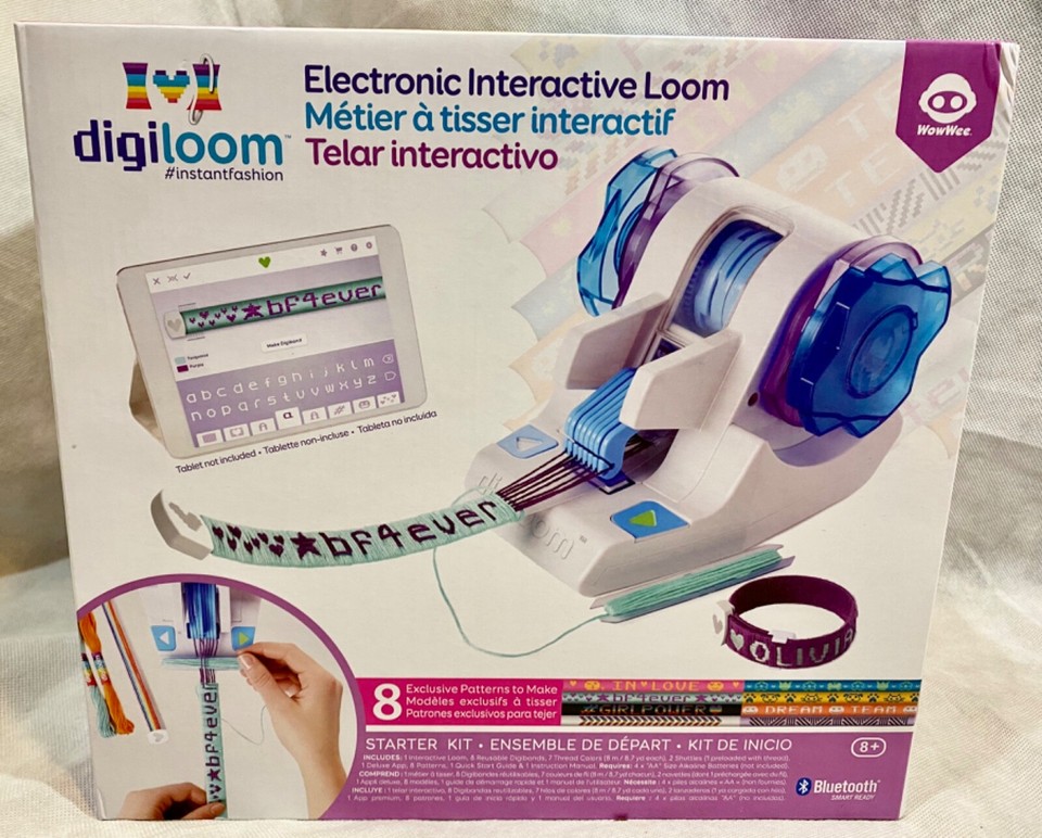 WowWee Digiloom Electronic Interactive Loom Includes 2 Kits New Sealed ...
