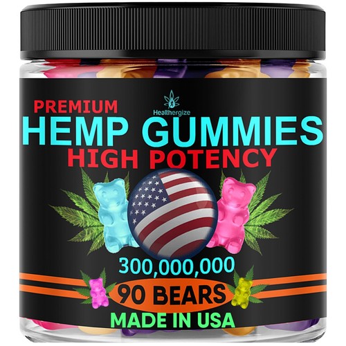 Full Sleep Gummy Bears-Premium Gummies-Calm, Stress, Relax, Anxiety ...