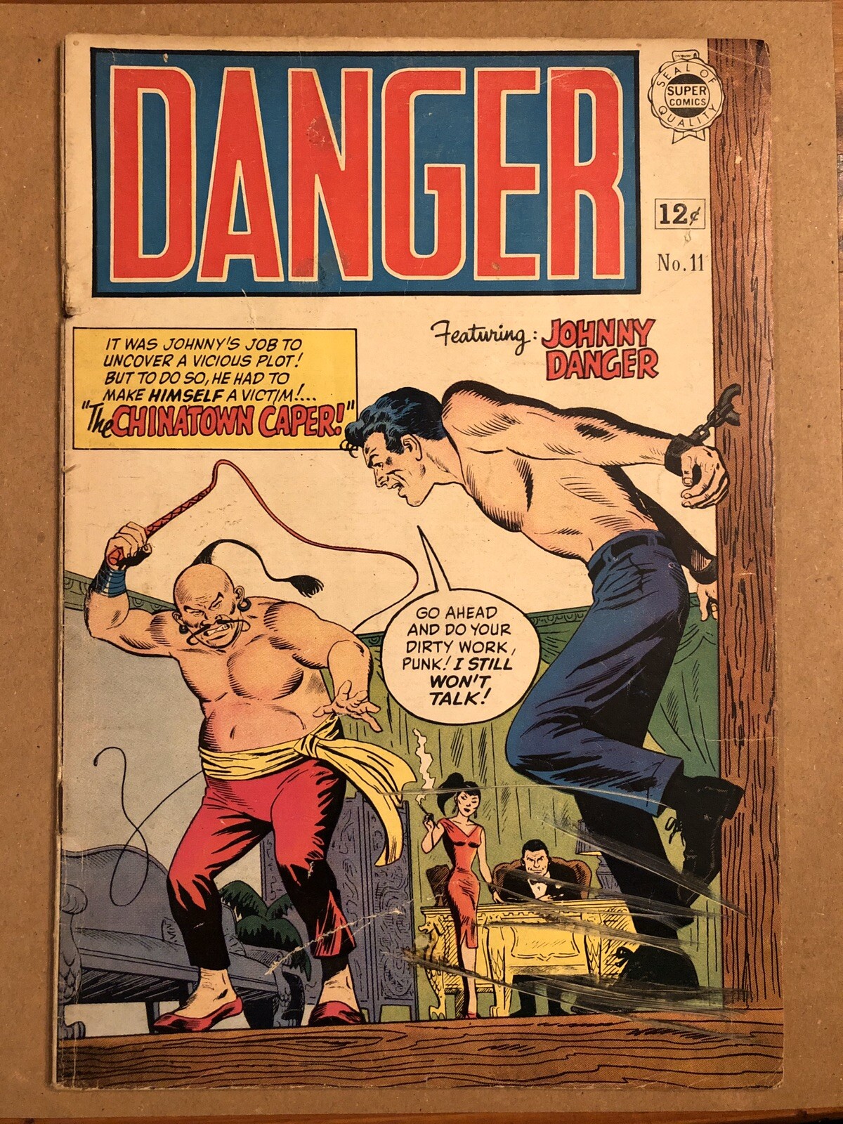 DANGER COMIC #11 JOHNNY DANGER SUPER COMICS 1963 | eBay