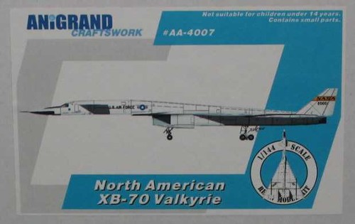Anigrand Models 1/144 NORTH AMERICAN XB-70 VALKYRIE Bomber | eBay