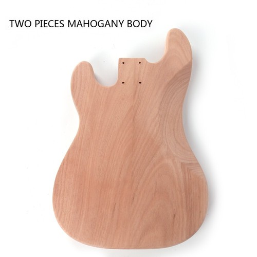 4 String DIY Electric Bass Guitar Kit Abalone Dot Inlay Roasted Maple ...
